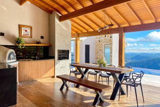 Casa com vista deslumbrante no Pedro do Rio